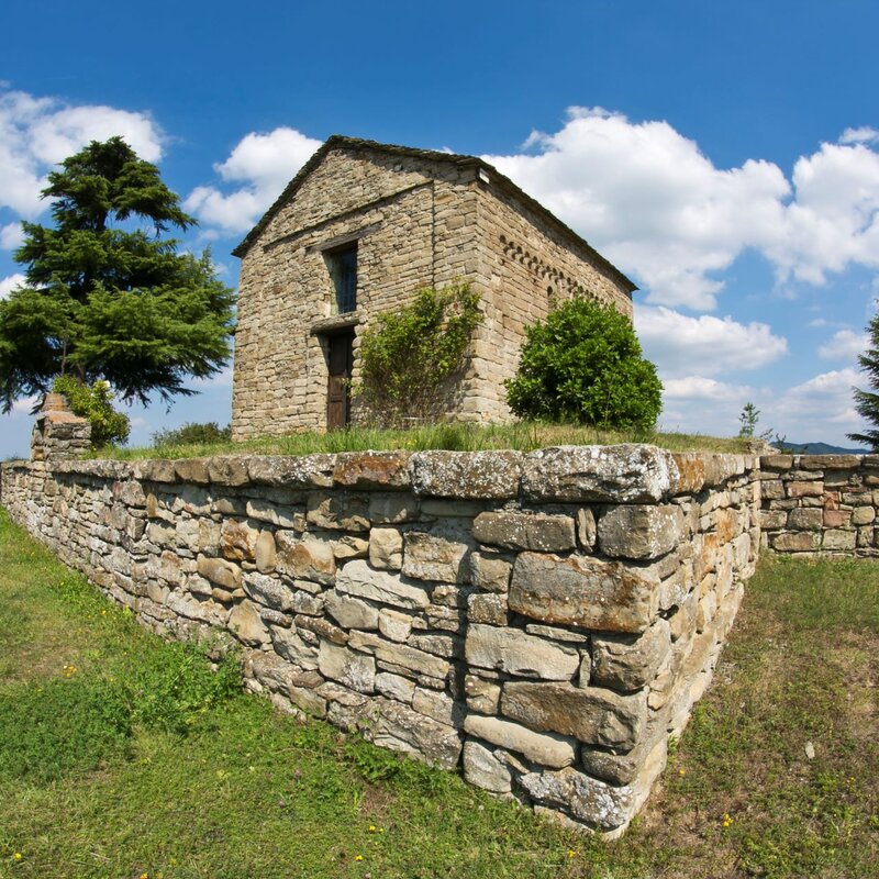 Churches of Piedmont in the Langhe Monferrato Roero area
